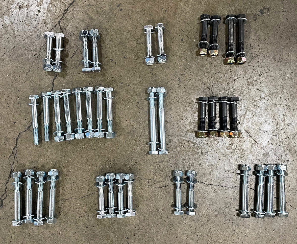 Polaris PRO R Suspension Bolt Kit – Lone Star Racing ATV & UTV